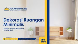Tips Dekorasi Ruangan Minimalis - F2C Furniture