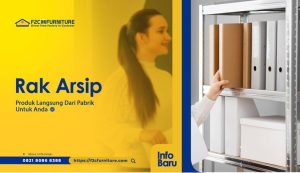 9 Pilihan Rak Arsip Anti Berantakan - F2C Furniture